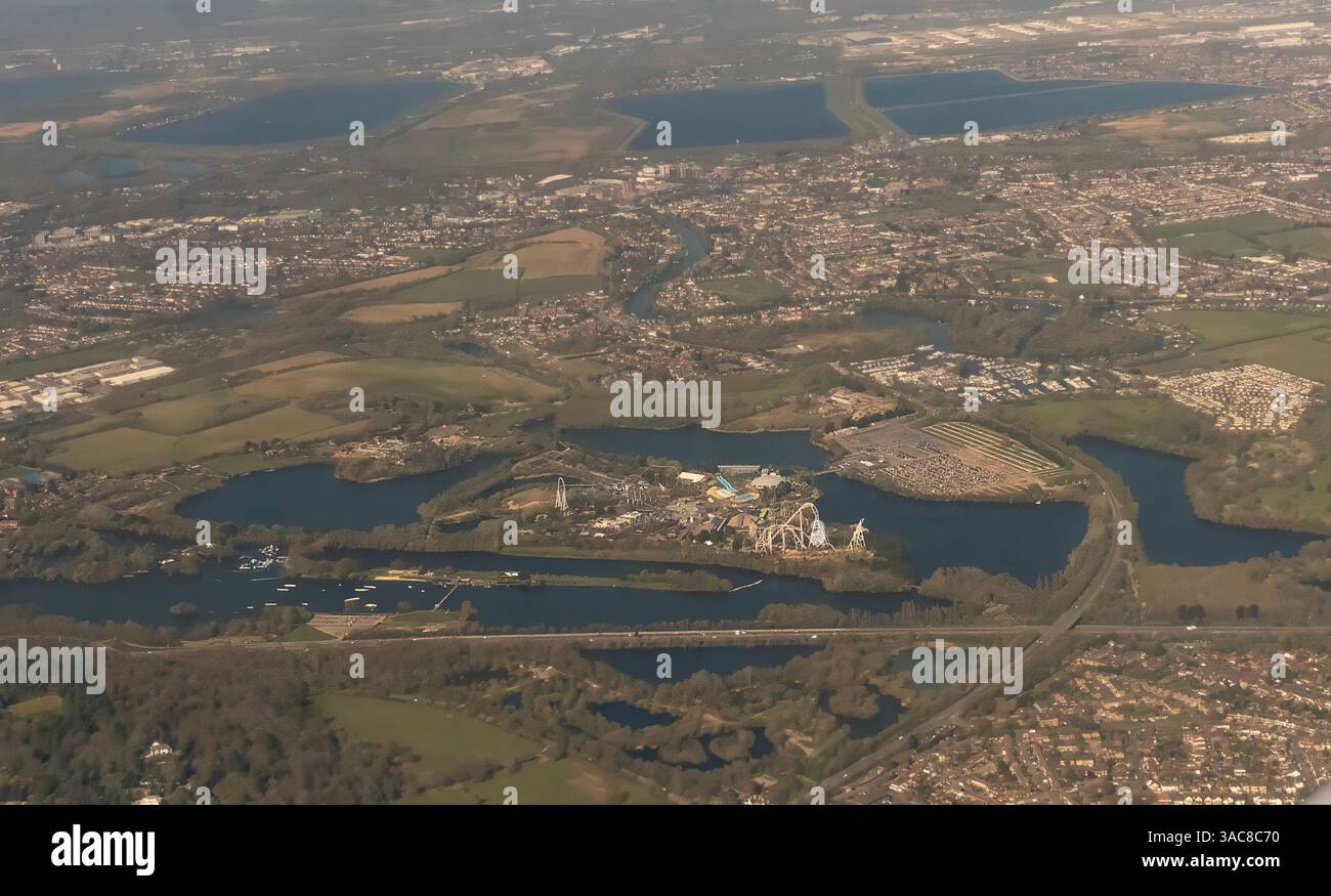Thorpe park theme park hi-res stock photography and images - Alamy