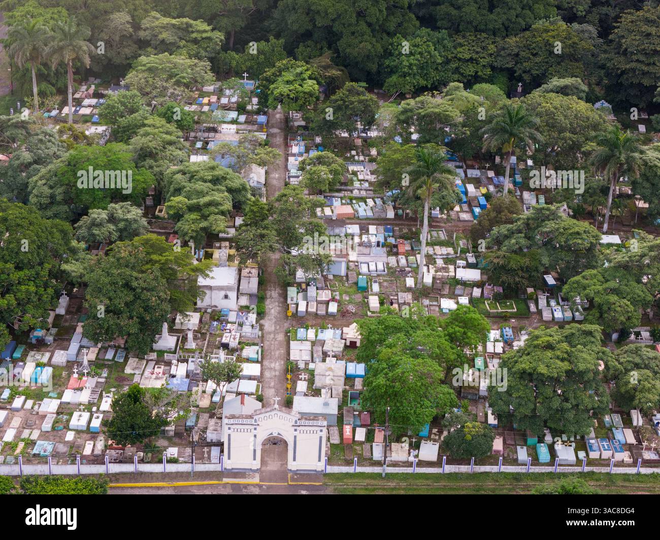 Drone top down view tombs hi-res stock photography and images - Alamy