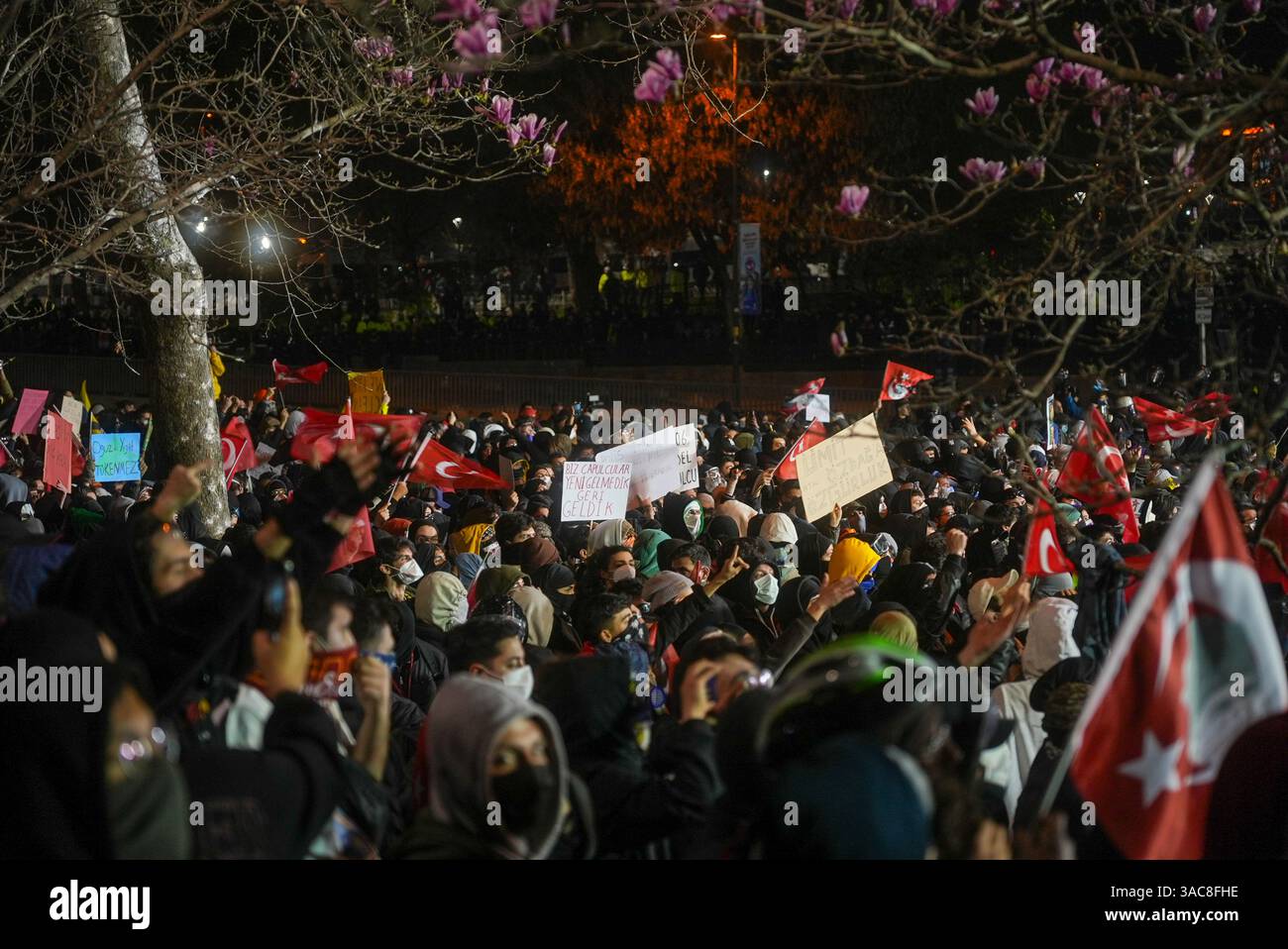 Protests After Istanbul Mayor Ekrem Imamoglu Arrested Stock Photo - Alamy