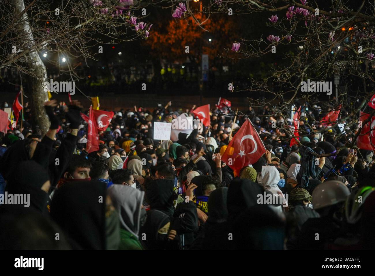 Protests After Istanbul Mayor Ekrem Imamoglu Arrested Stock Photo - Alamy