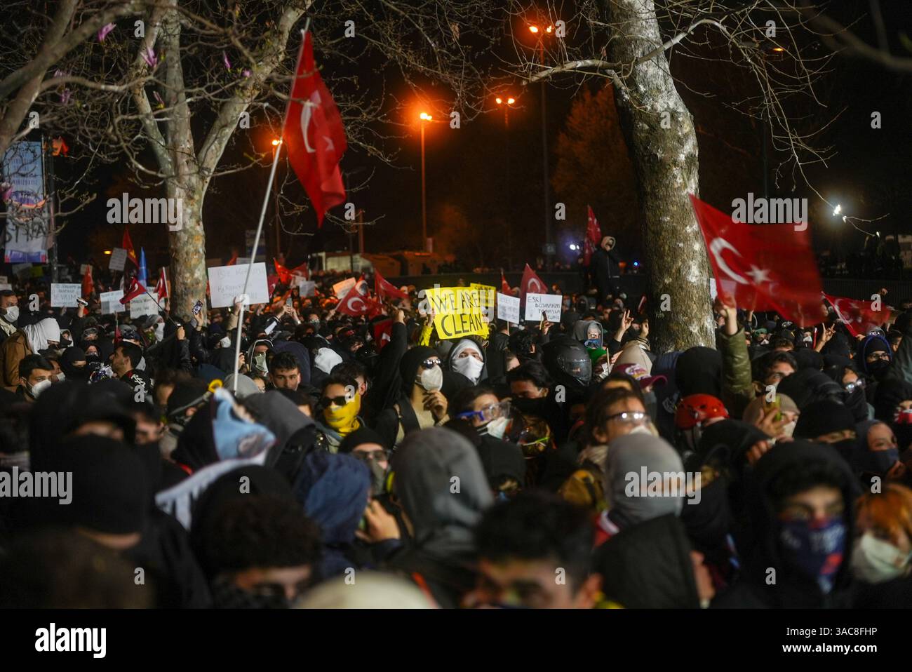 Protests After Istanbul Mayor Ekrem Imamoglu Arrested Stock Photo - Alamy