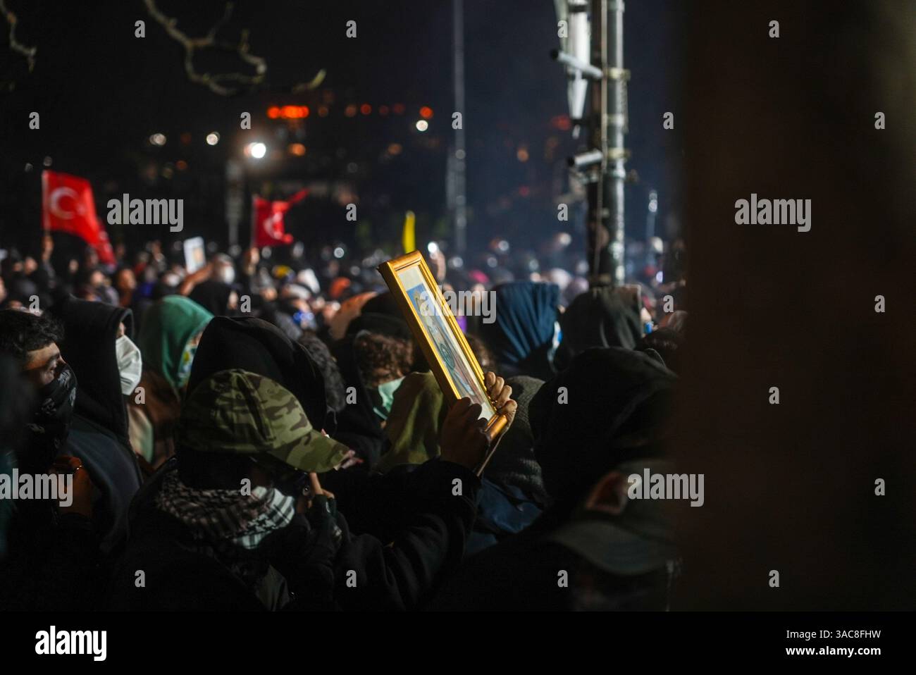 Protests After Istanbul Mayor Ekrem Imamoglu Arrested Stock Photo - Alamy