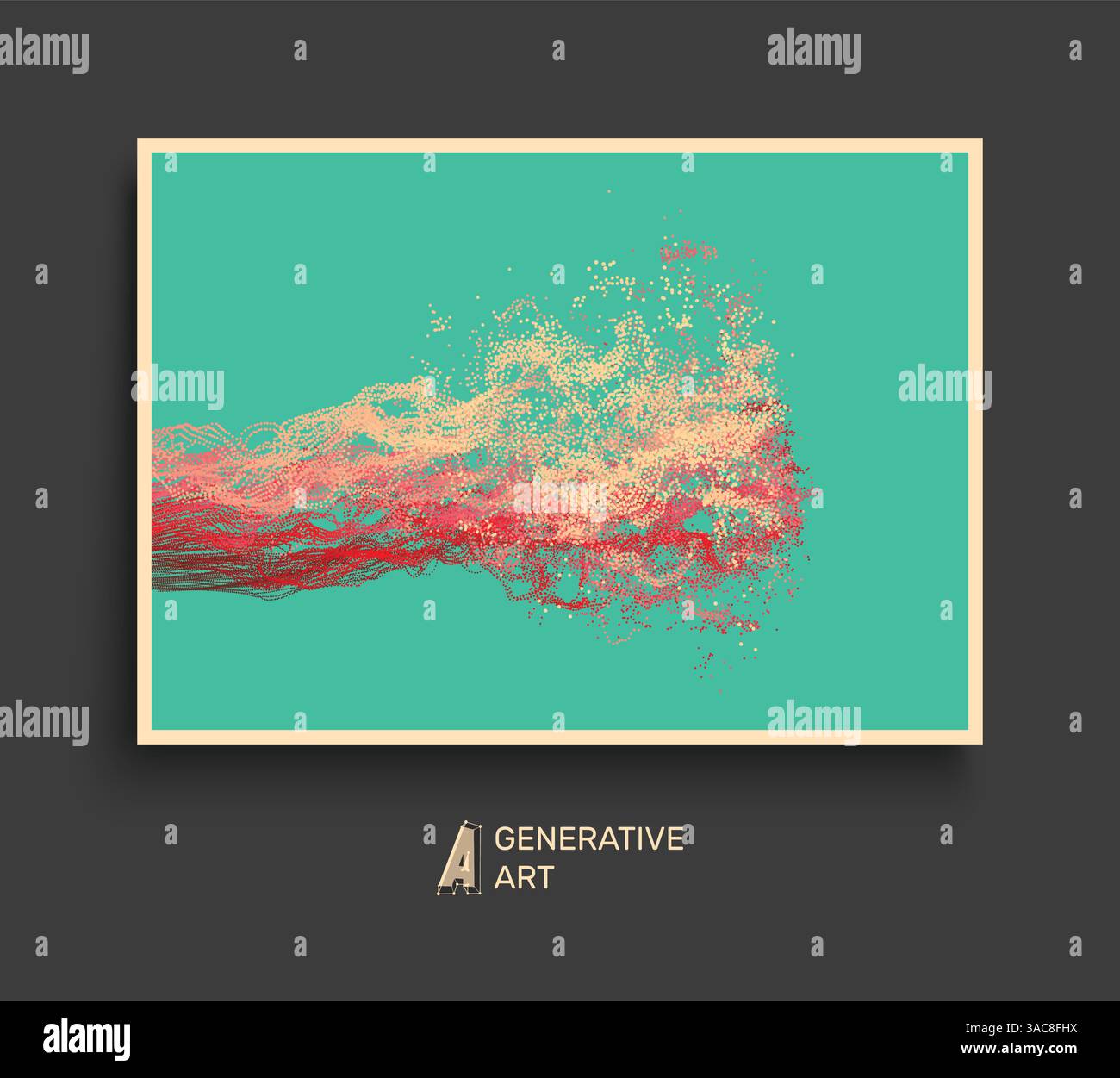 Point Explode Array With Dynamic Emitted Particles Textbook Booklet 5182