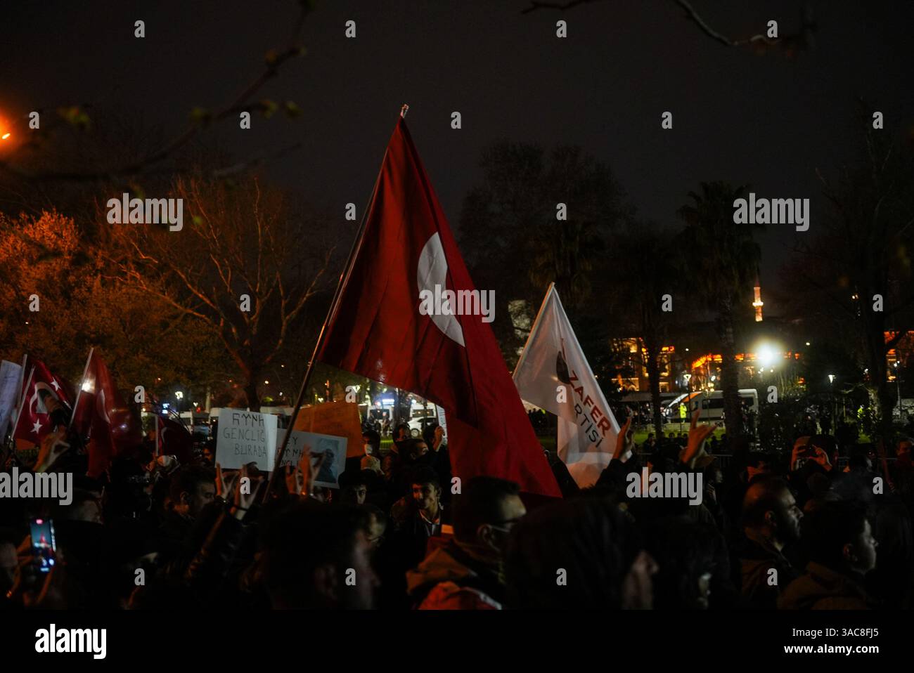 Protests After Istanbul Mayor Ekrem Imamoglu Arrested Stock Photo - Alamy