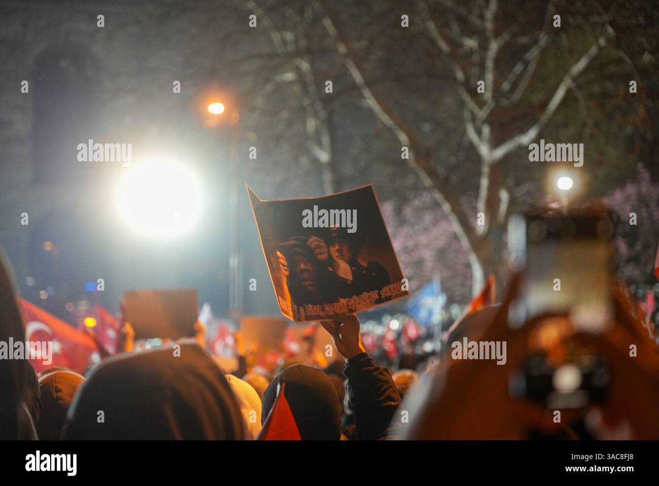 Protests After Istanbul Mayor Ekrem Imamoglu Arrested Stock Photo - Alamy