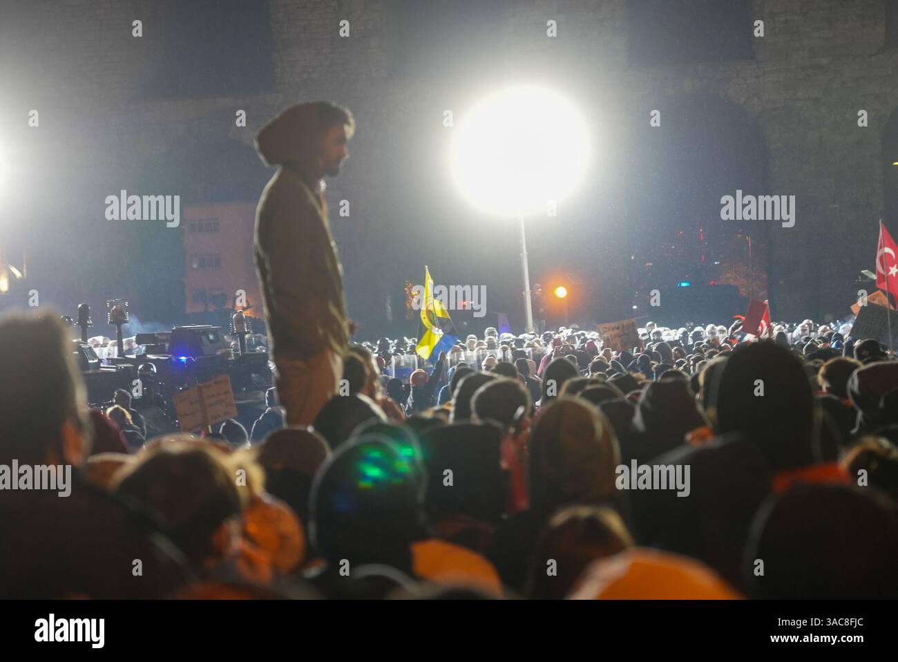 Protests After Istanbul Mayor Ekrem Imamoglu Arrested Stock Photo - Alamy