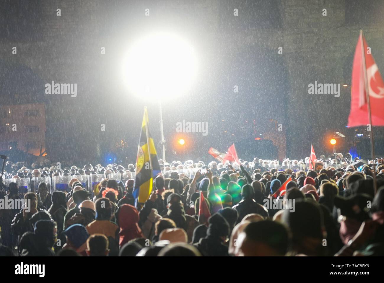 Protests After Istanbul Mayor Ekrem Imamoglu Arrested Stock Photo - Alamy