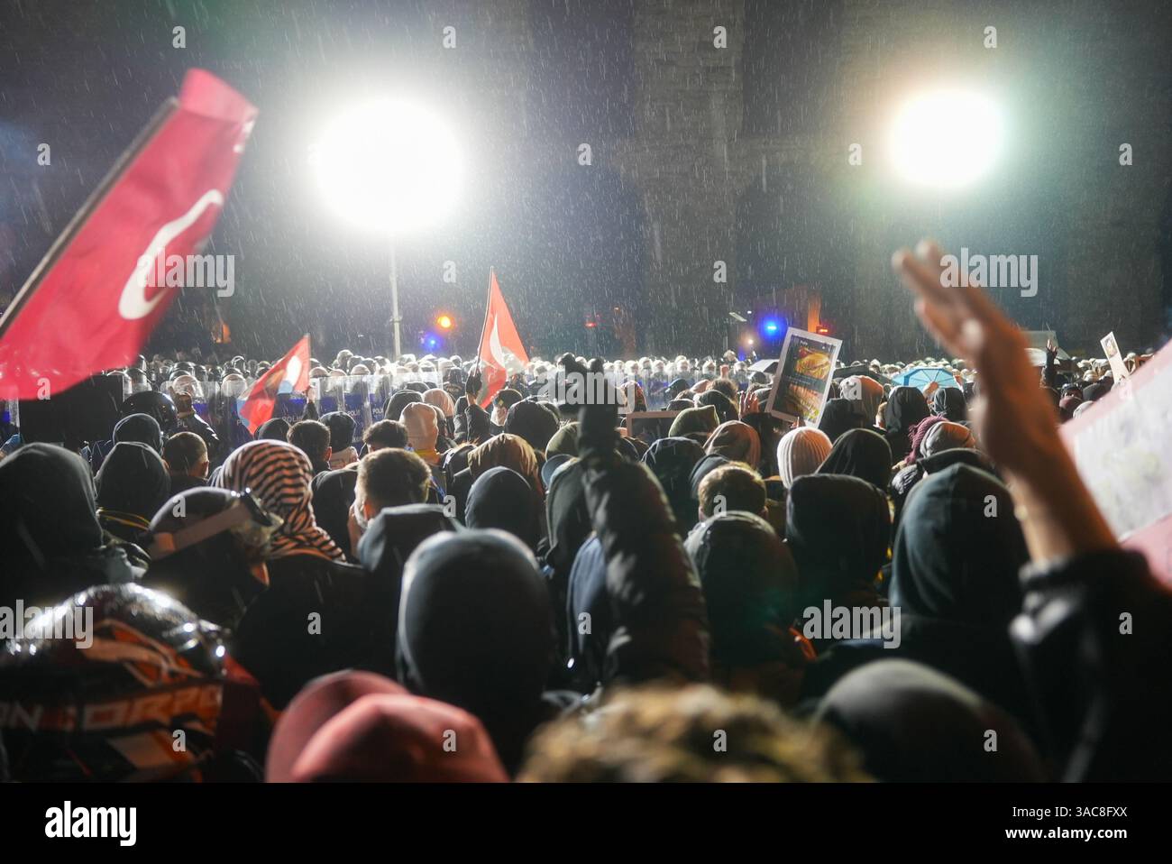 Protests After Istanbul Mayor Ekrem Imamoglu Arrested Stock Photo - Alamy