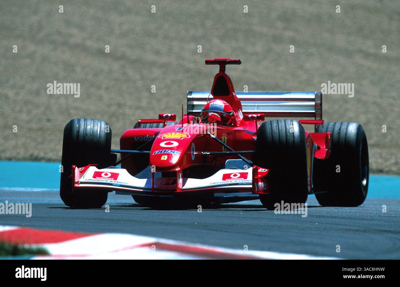 Race winner and 2002 F1 world champion Michael Schumacher (GER ...