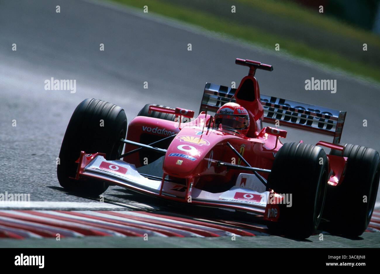 Race winner Michael Schumacher (GER) Ferrari F2002..Formula One World ...