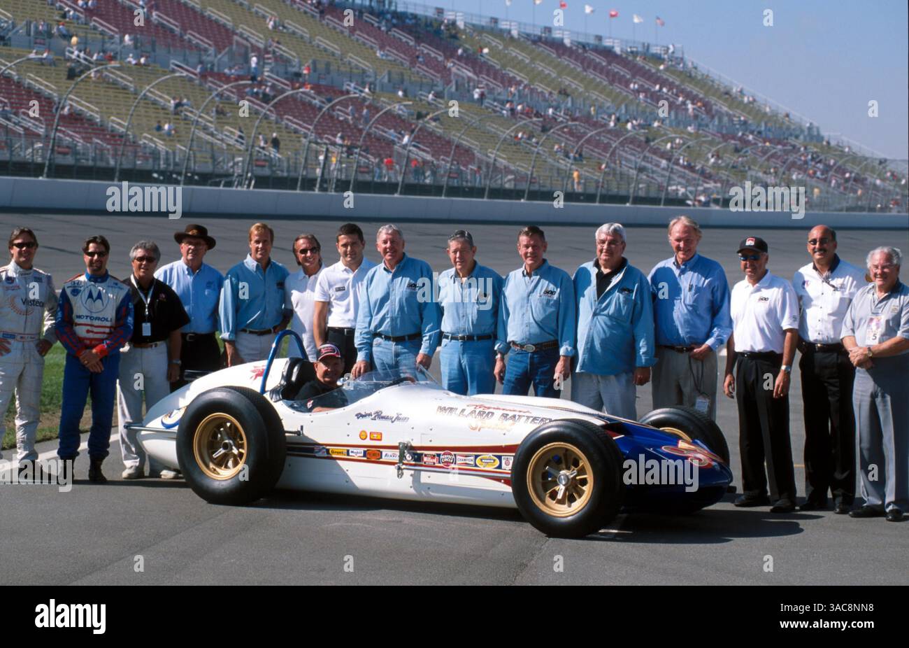 CART Legends gather at the final race of the season (L to R): Michael ...