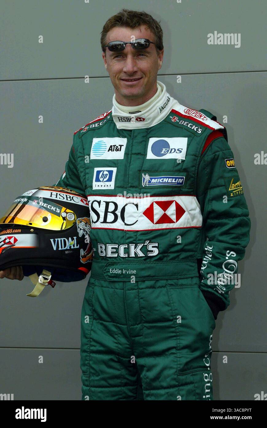 Eddie irvine melbourne 2002 hi-res stock photography and images - Alamy