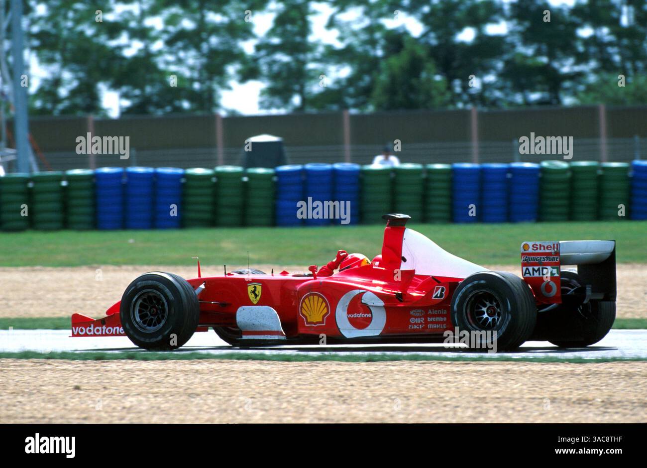 Race winner and 2002 F1 world champion Michael Schumacher (GER ...