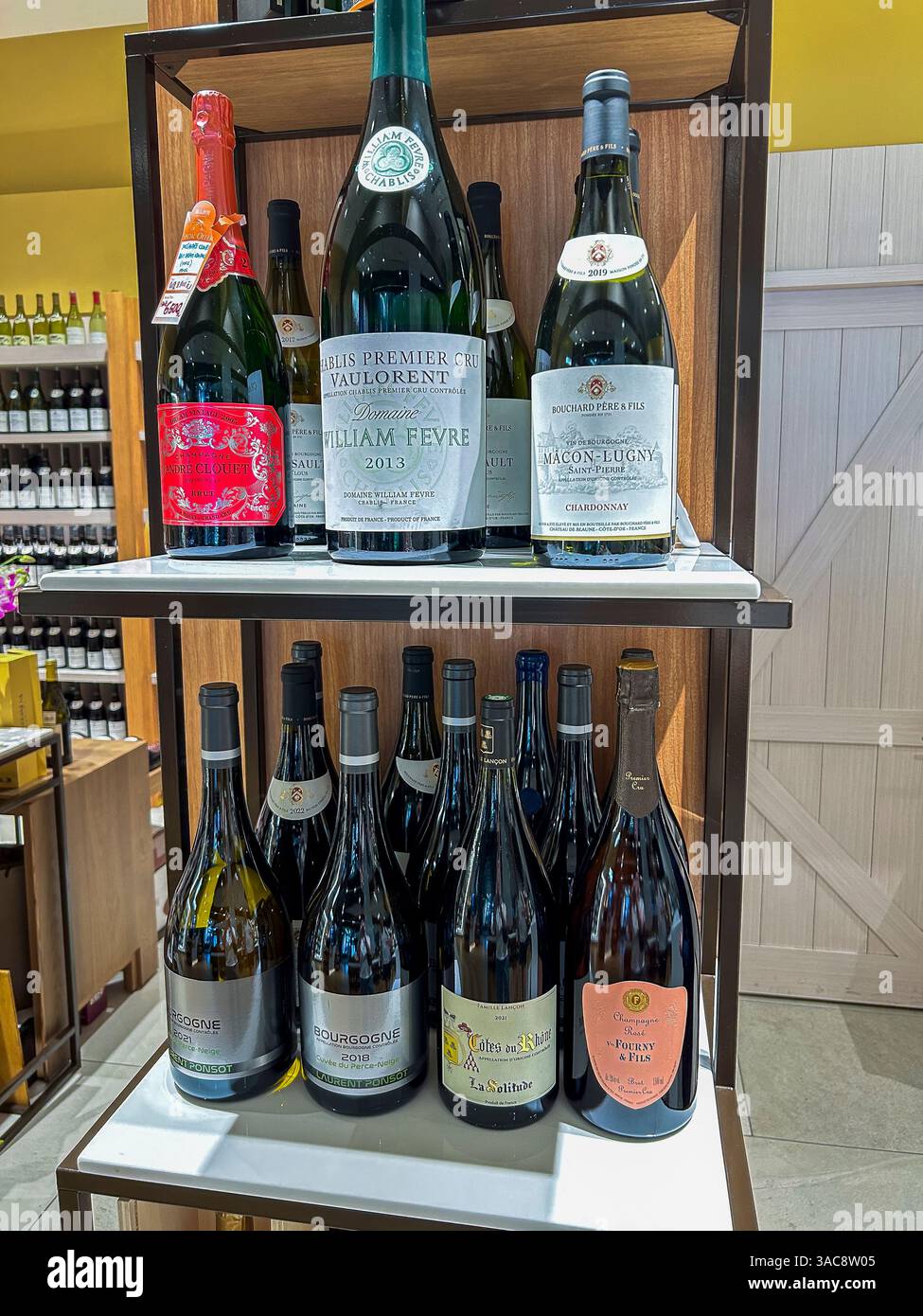 Taipei, Taiwan, Close Up, Wine Store, "Eslite Wine Cellar", inside ...