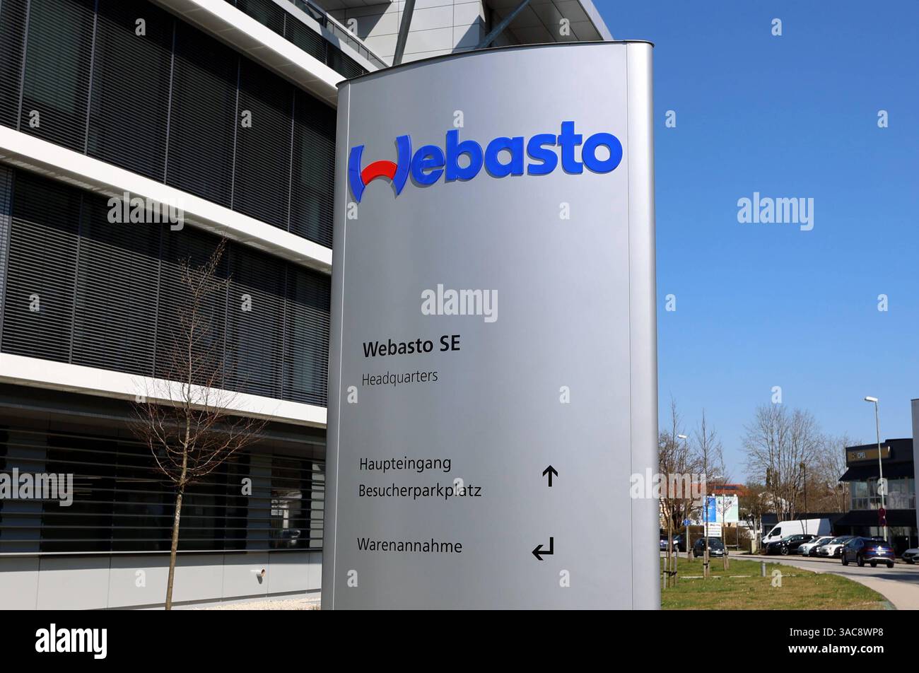 Hier im Bild die Firmenzentrale, Hauptsitz von Webassto in Stockdorf, Automobilzulieferer der ...
