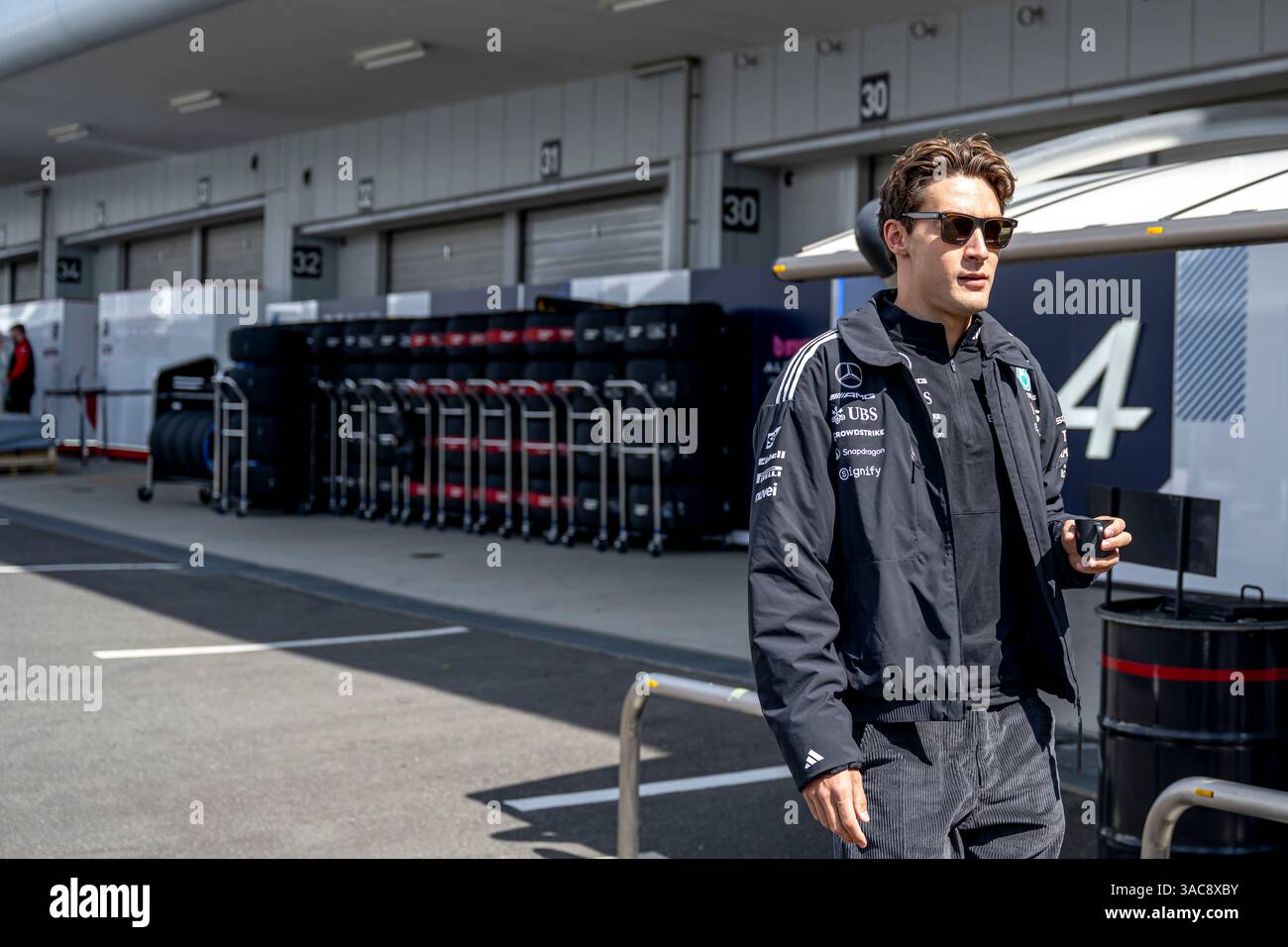 Suzuka, Japan, 03 Apr 2025, George Russell, from United Kingdom ...