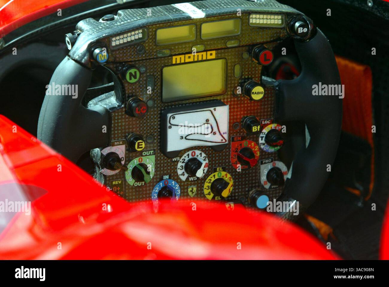 Ferrari F2002 steering wheel..Austrian Grand Prix, A1-Ring, 11 May 2002 ...