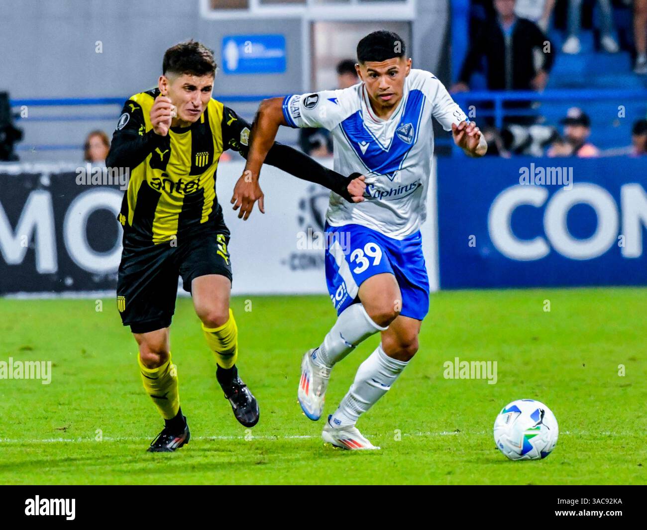 Buenos Aires, Argentina. April 2, 2025. Ignacio Sosa (left) and Imanol ...