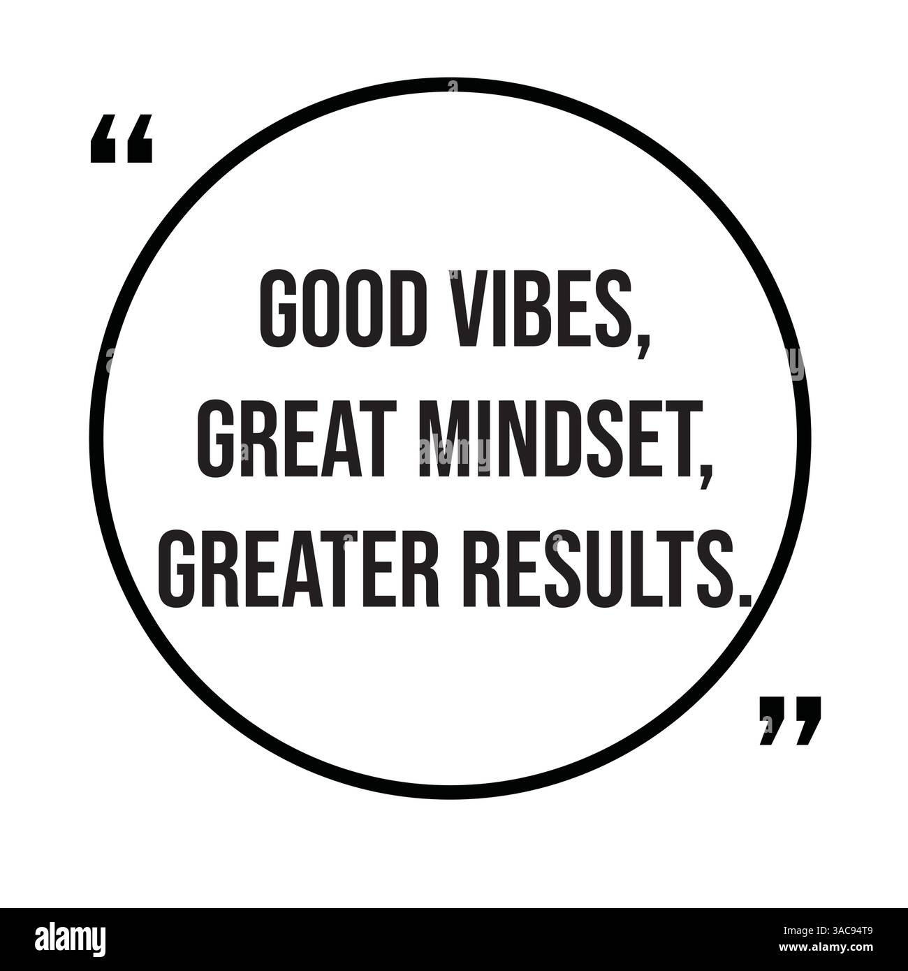 Good vibes, great mindset, greater results, inspirational design quote ...
