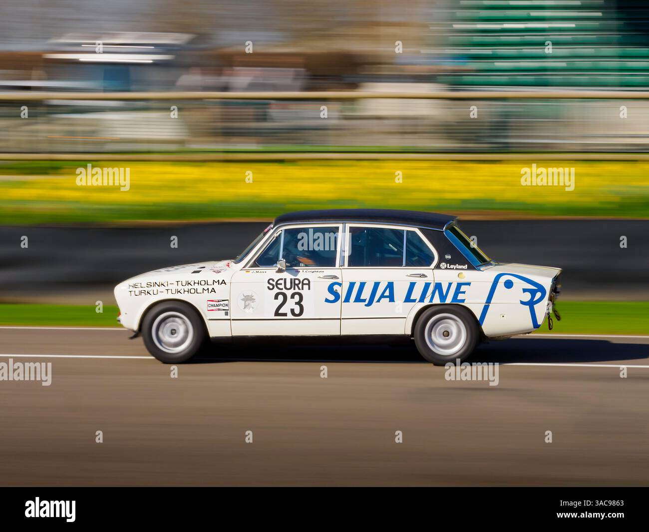 Triumph Dolomite Sprint racing car, 82 Members Meeting testing ...