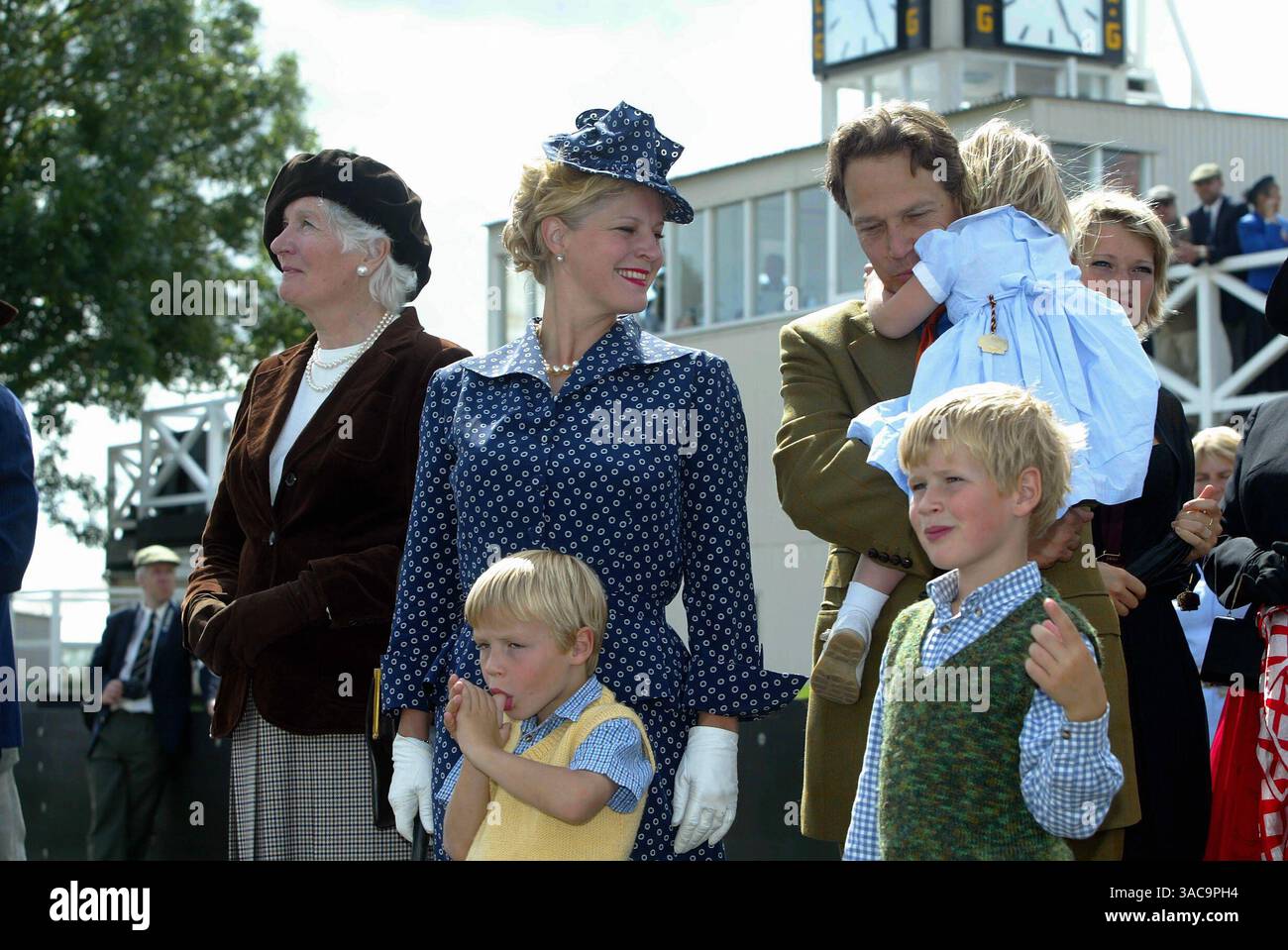 Lord and Lady March with their family..Goodwood Revival, Goodwood ...