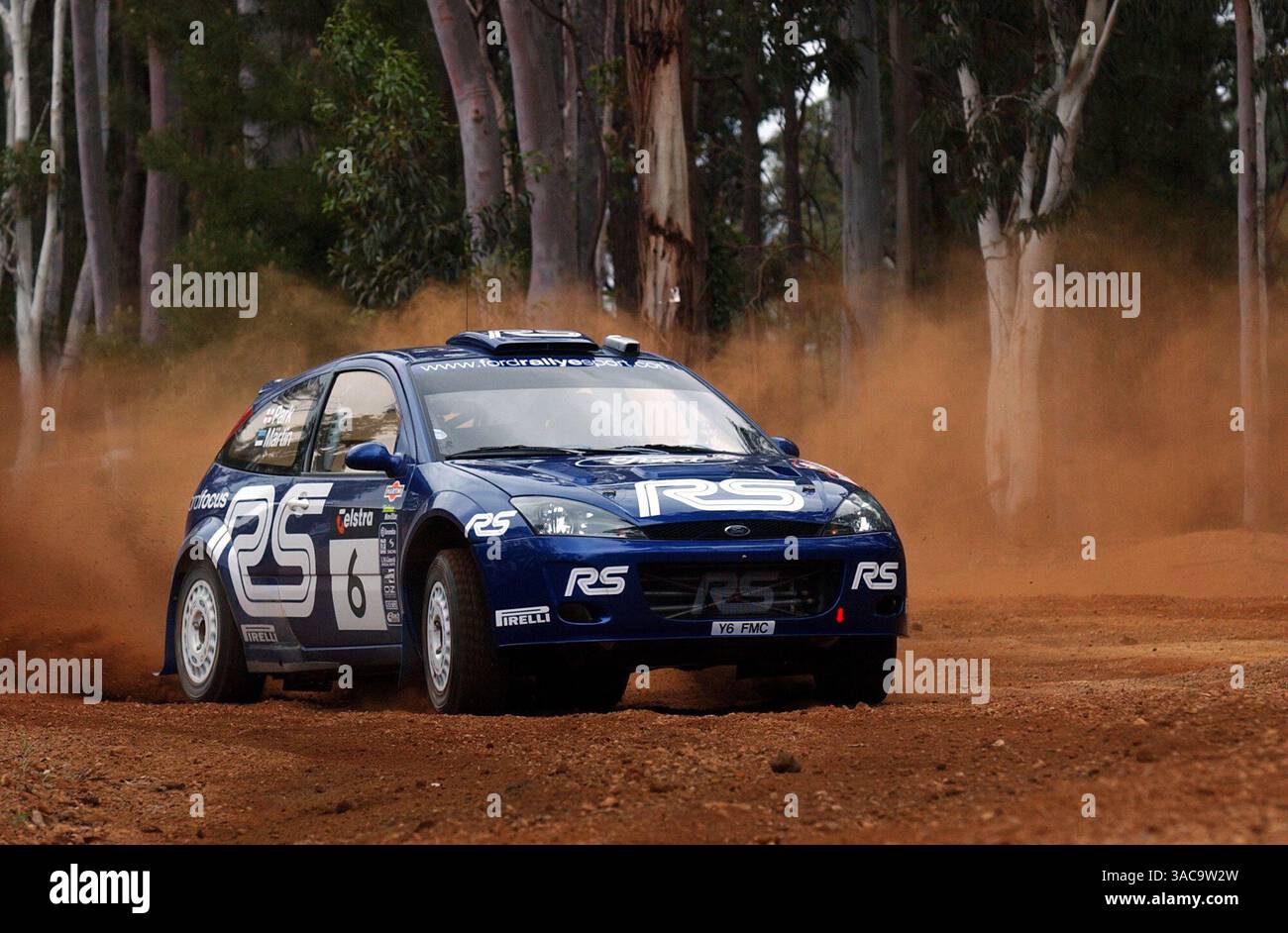 Markko Martin (EST) / Michael Park (GBR) Ford Focus RS 02 WRC..World ...