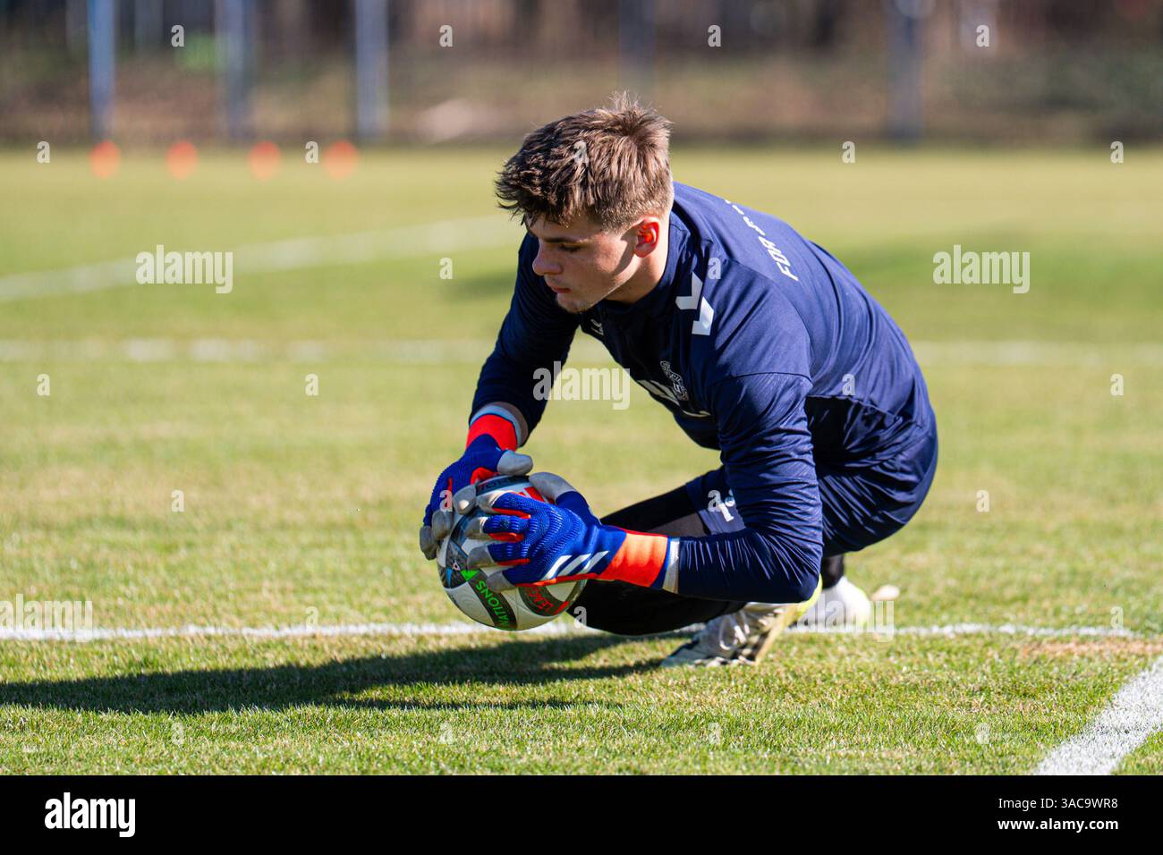 Hungary, Hajduszoboszlo, March 19th 2025: Denmark's Lucas Martin ...