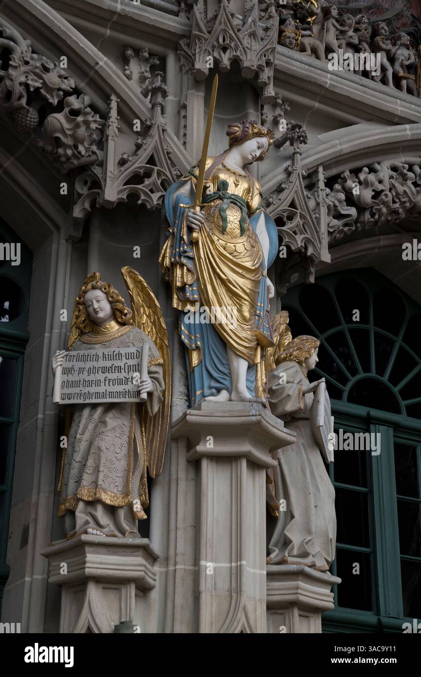 BERN, SWITZERLAND - JANUARY 18, 2025: Bern Minster cathedral, Late ...