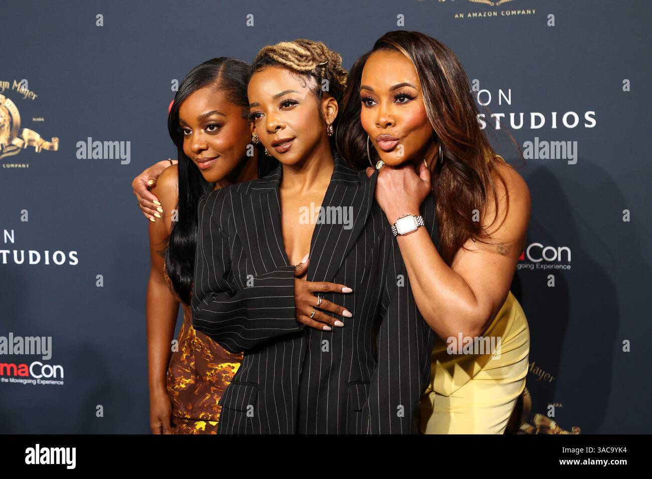 Nv. 02nd Apr, 2025. Mallory Johnson, Kara Young, Vivica A. Fox at ...