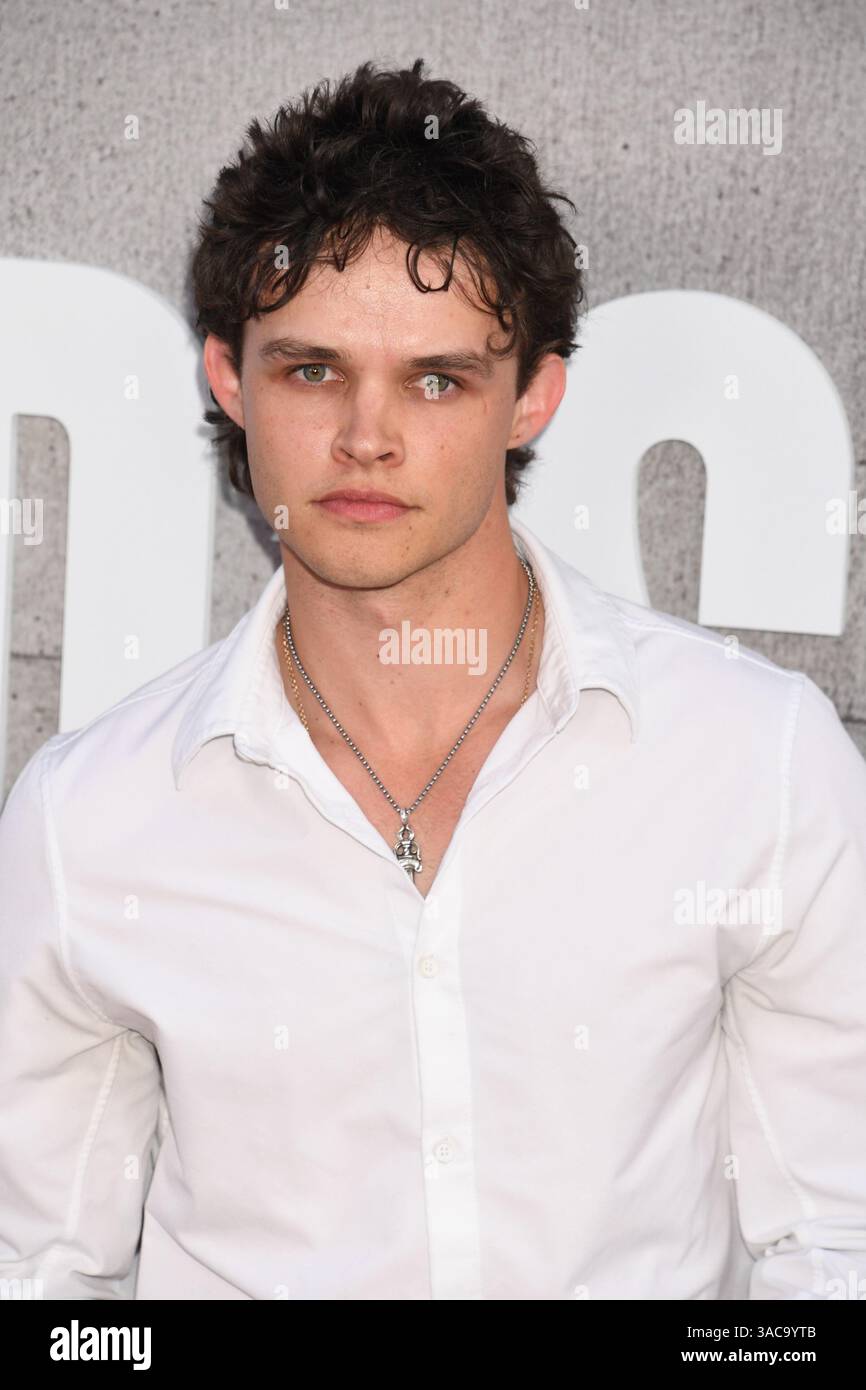 Hollywood, Ca. 2nd Apr, 2025. Curran Walters at Hulu's The Handmaid's ...