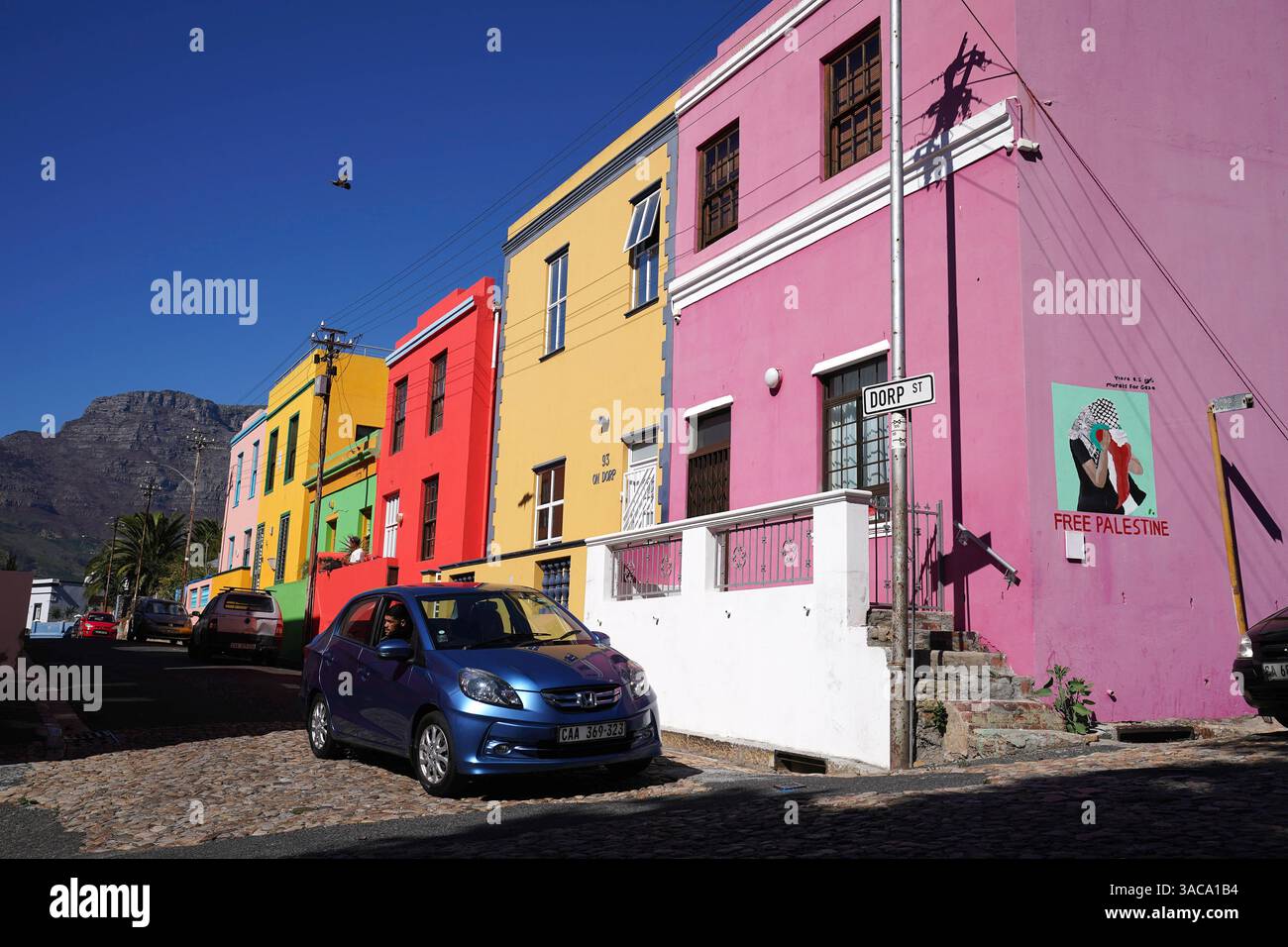 Angel for Gaza, Palestine support murals in the Bo-Kaap, Cape Town ...