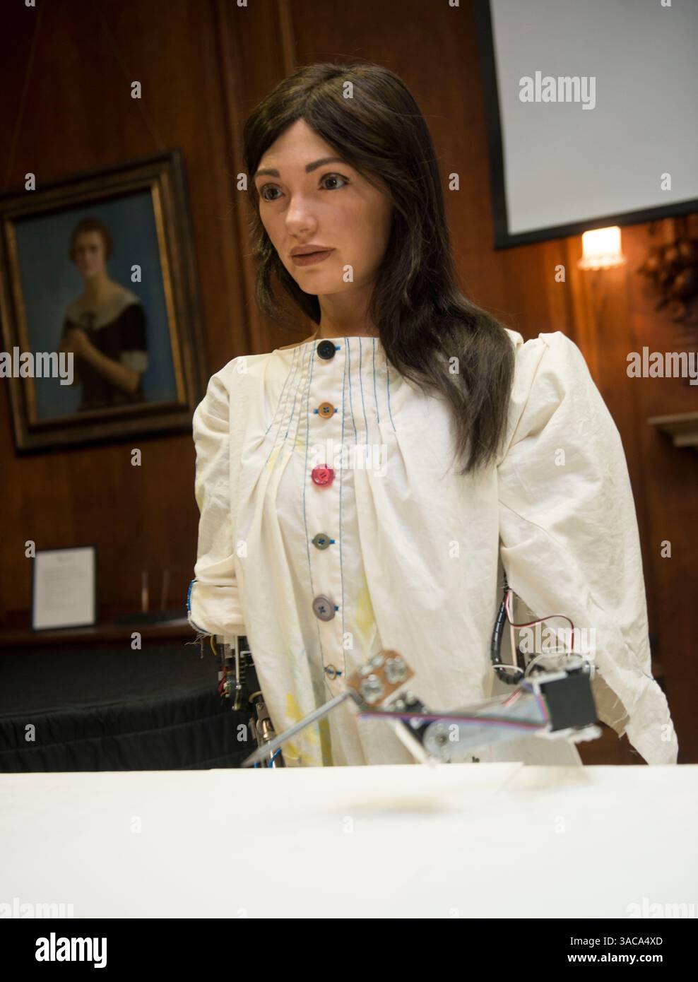 World's first humanoid robot artist Ai-Da presents her first solo show ...