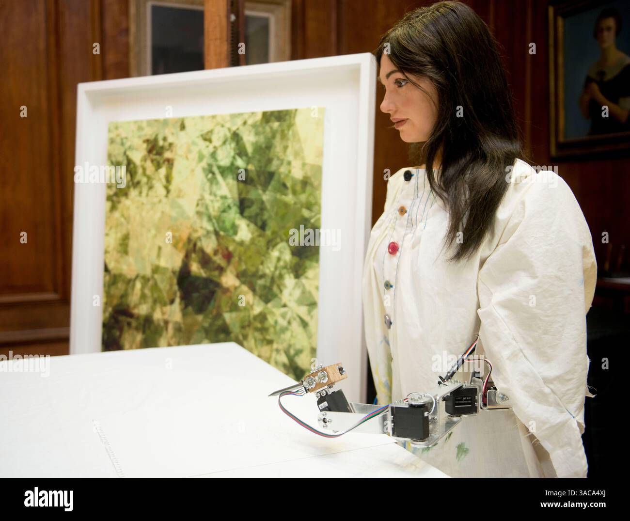 World's first humanoid robot artist Ai-Da presents her first solo show ...