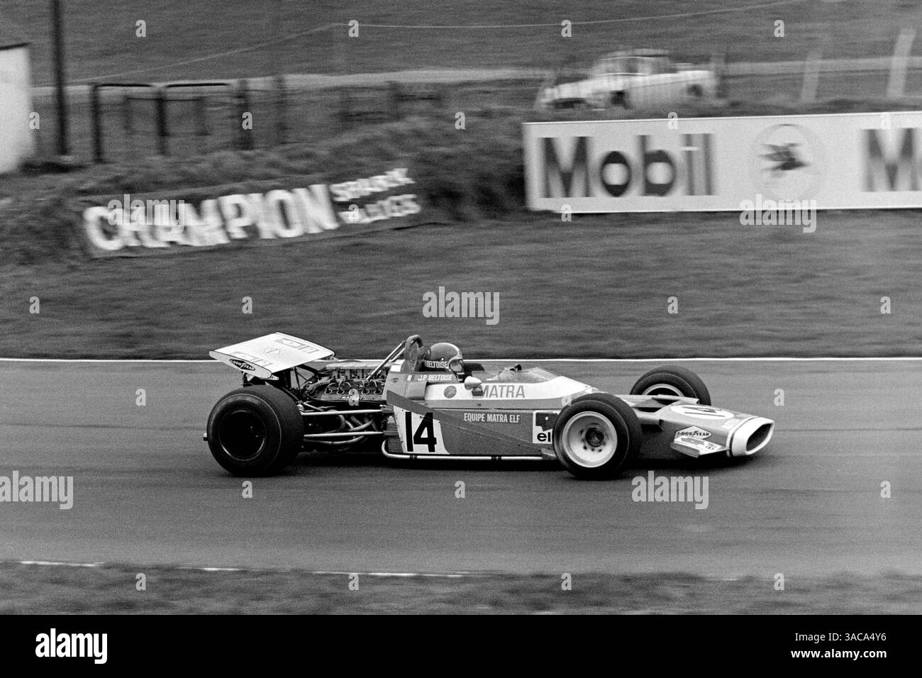 Jean-Pierre Beltoise at the 1970 Daily Mail Race of Champions at Brands ...
