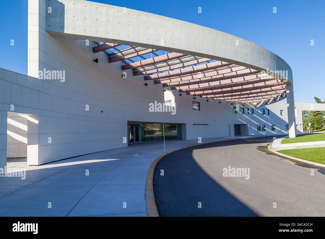 TORONTO, CANADA- JUNE 7, 2017: Ismaili Centre in Toronto, the sixth in ...