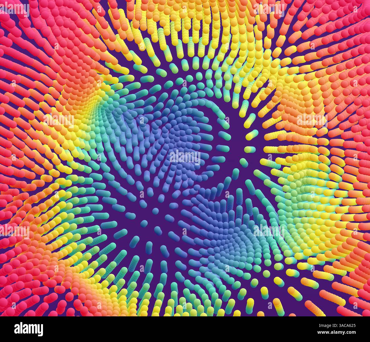 Abstract science or technology background. Graphic design. Network illustration with particle ...