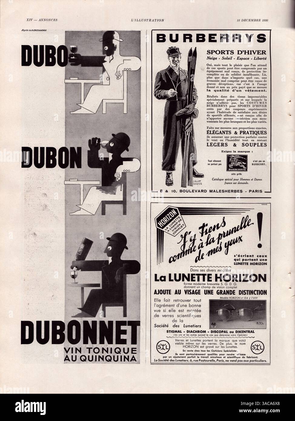 Dubonnet advertising poster hi-res stock photography and images - Alamy