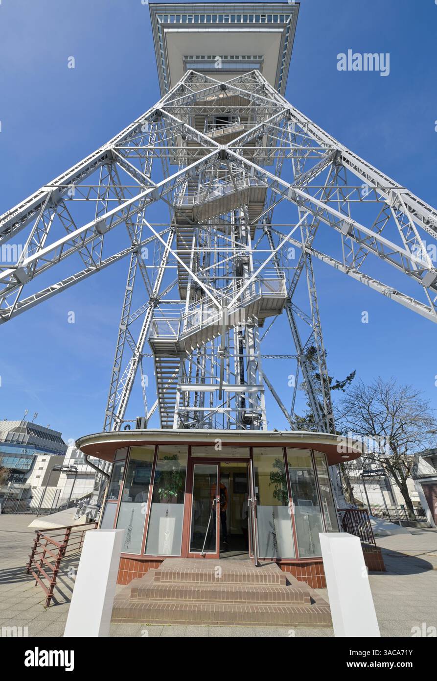 Funkturm, Messedamm, Westend, Charlottenburg, Berlin, Deutschland Stock Photo - Alamy