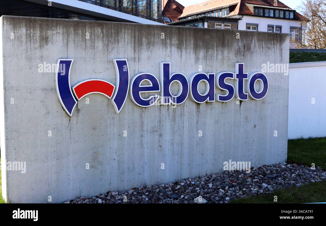 Stockdorf, Deutschland. 03rd Apr, 2025. Hier im Bild die Firmenzentrale ...