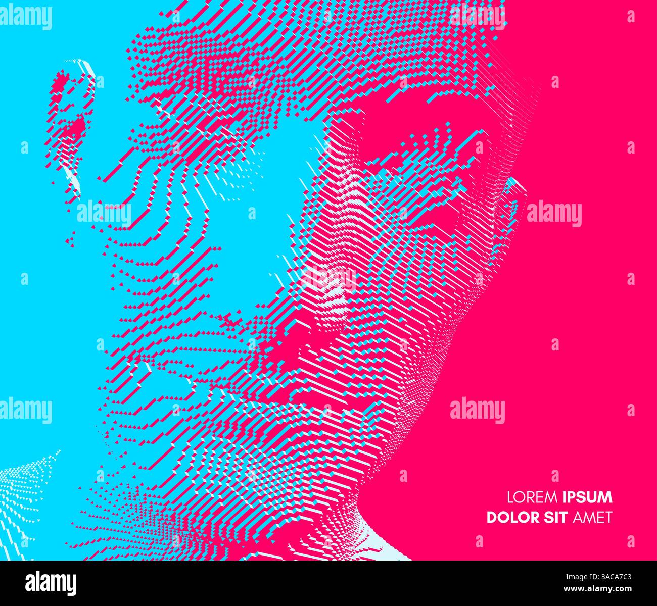 Senior man looking at art Stock Vector Images - Alamy