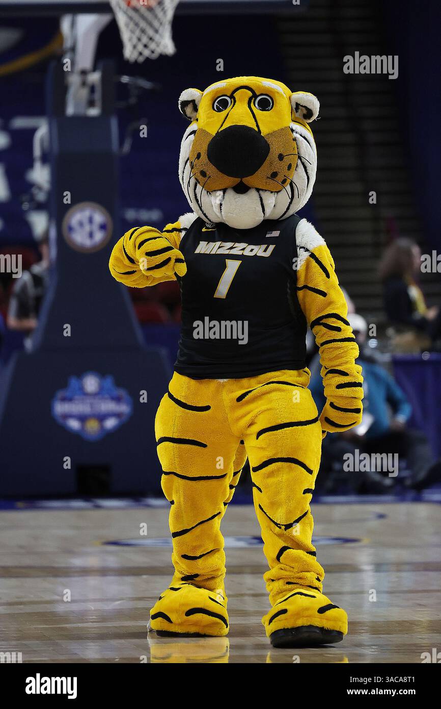 GREENVILLE, SC - MARCH 05: Missouri mascot during the SEC women's ...