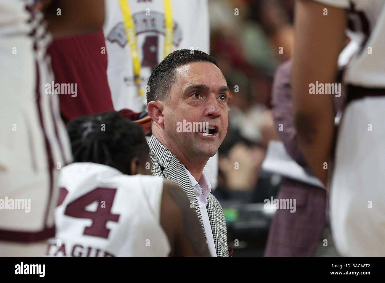 GREENVILLE, SC - MARCH 05: Mississippi State Bulldogs head coach Sam ...