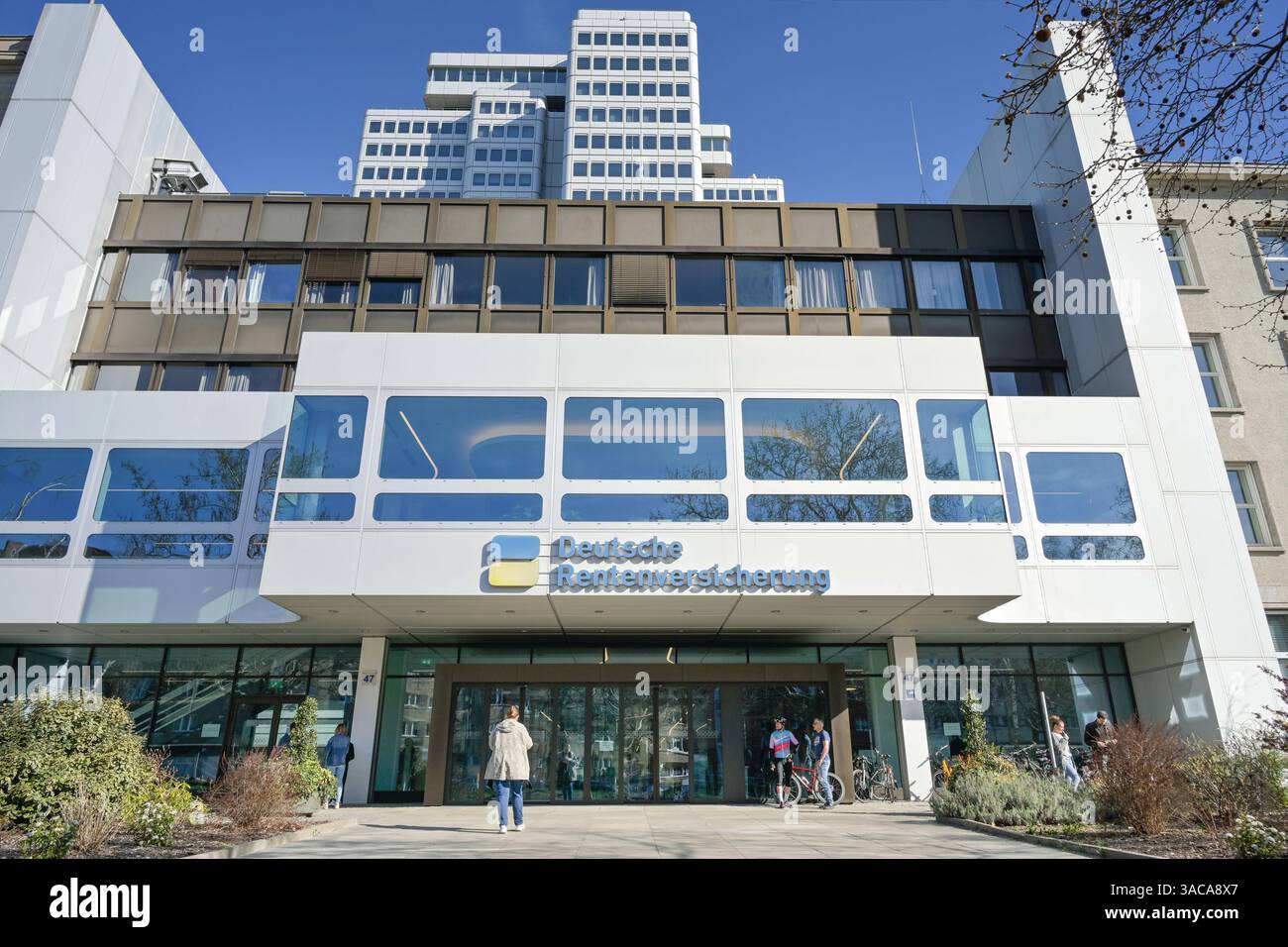 Deutsche Rentenversicherung, Hohenzollerndamm, Wilmersdorf, Berlin ...