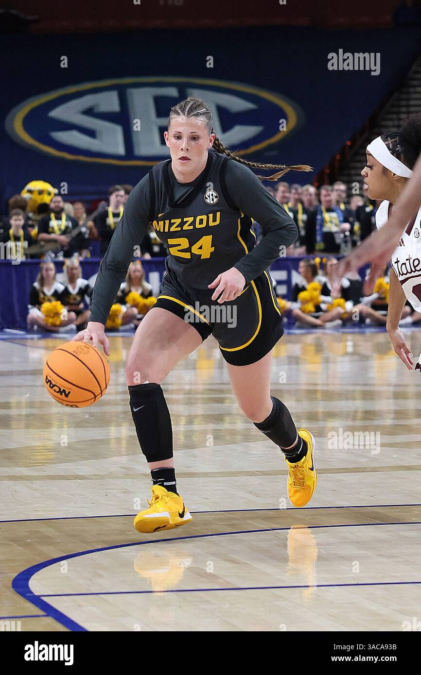GREENVILLE, SC - MARCH 05: Missouri Tigers guard Ashton Judd (24 ...