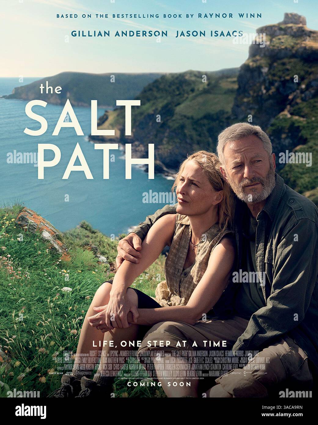 The Salt Path (2024)POSTER ART *Filmstill - Editorial Use Only* see ...