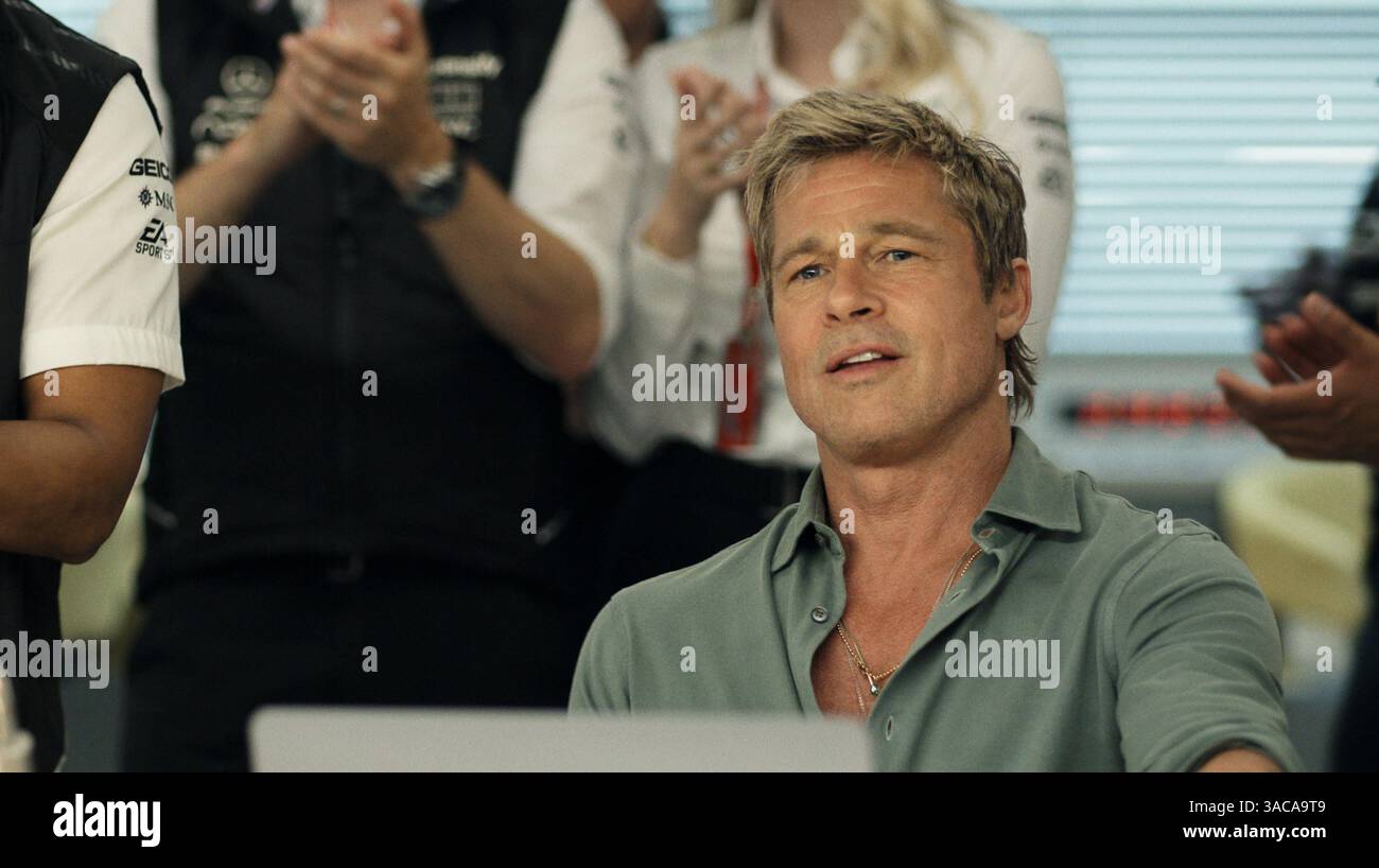 F1 (2025) BRAD PITT as Sonny Hayes *Filmstill - Editorial Use Only* see ...