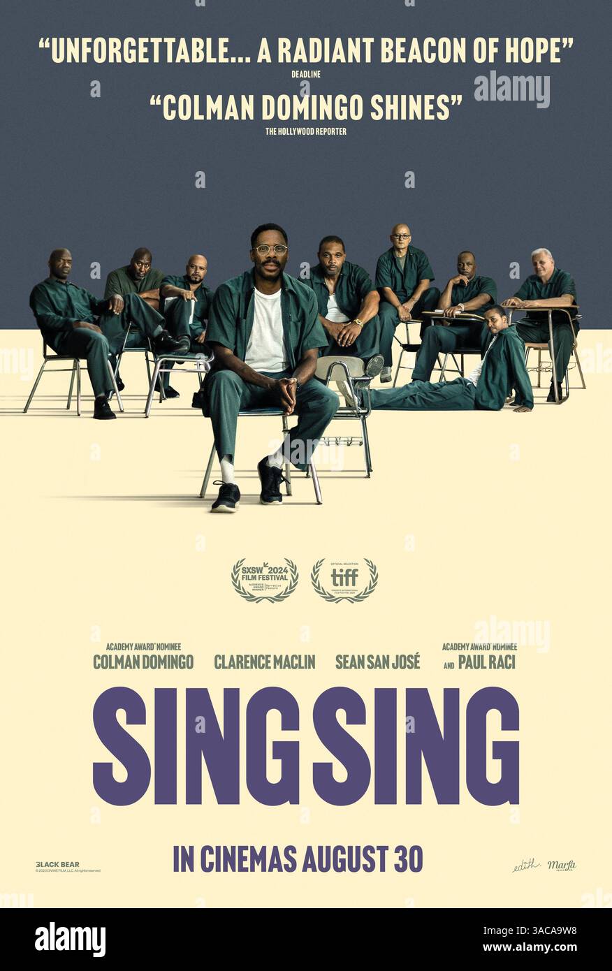 Sing Sing (2023) POSTER ART *Filmstill - Editorial Use Only* see ...