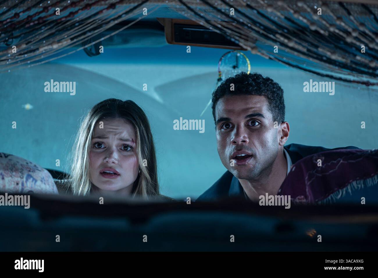 Heart Eyes (2025)Olivia Holt as Ally Mason Gooding as Jay *Filmstill ...