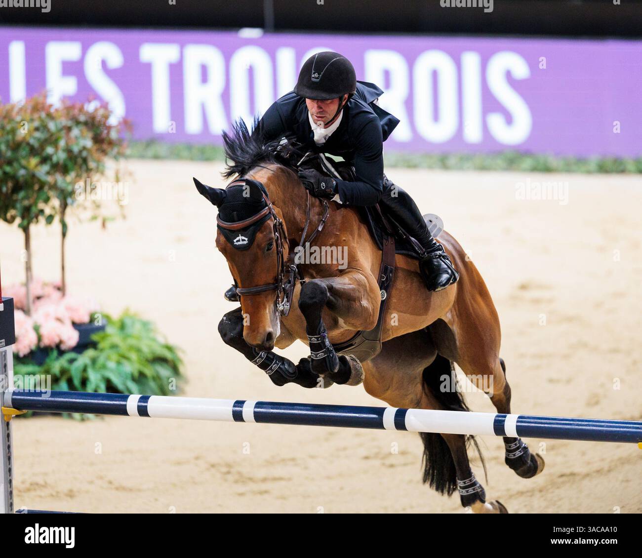 Julien Anquetin of France with Olala during the Prize of Thermoplan at ...