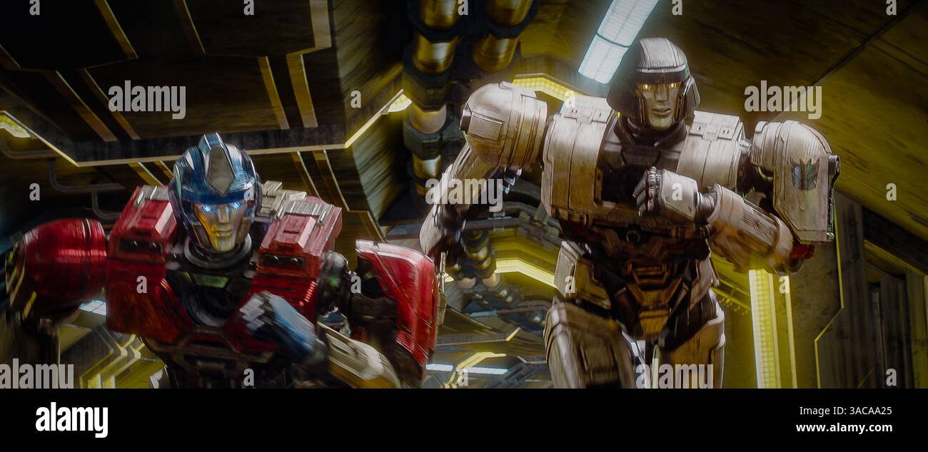 Transformers One (2024)Chris Hemsworth (Orion Pax) Brian Tyree Henry (D-16) *Filmstill ...